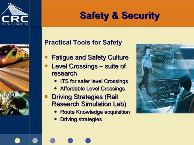 The CRC for Rail Innovation - About Us | PPT