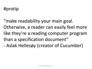 Cucumber Crash Course | PPTX | Programming Languages | Computing