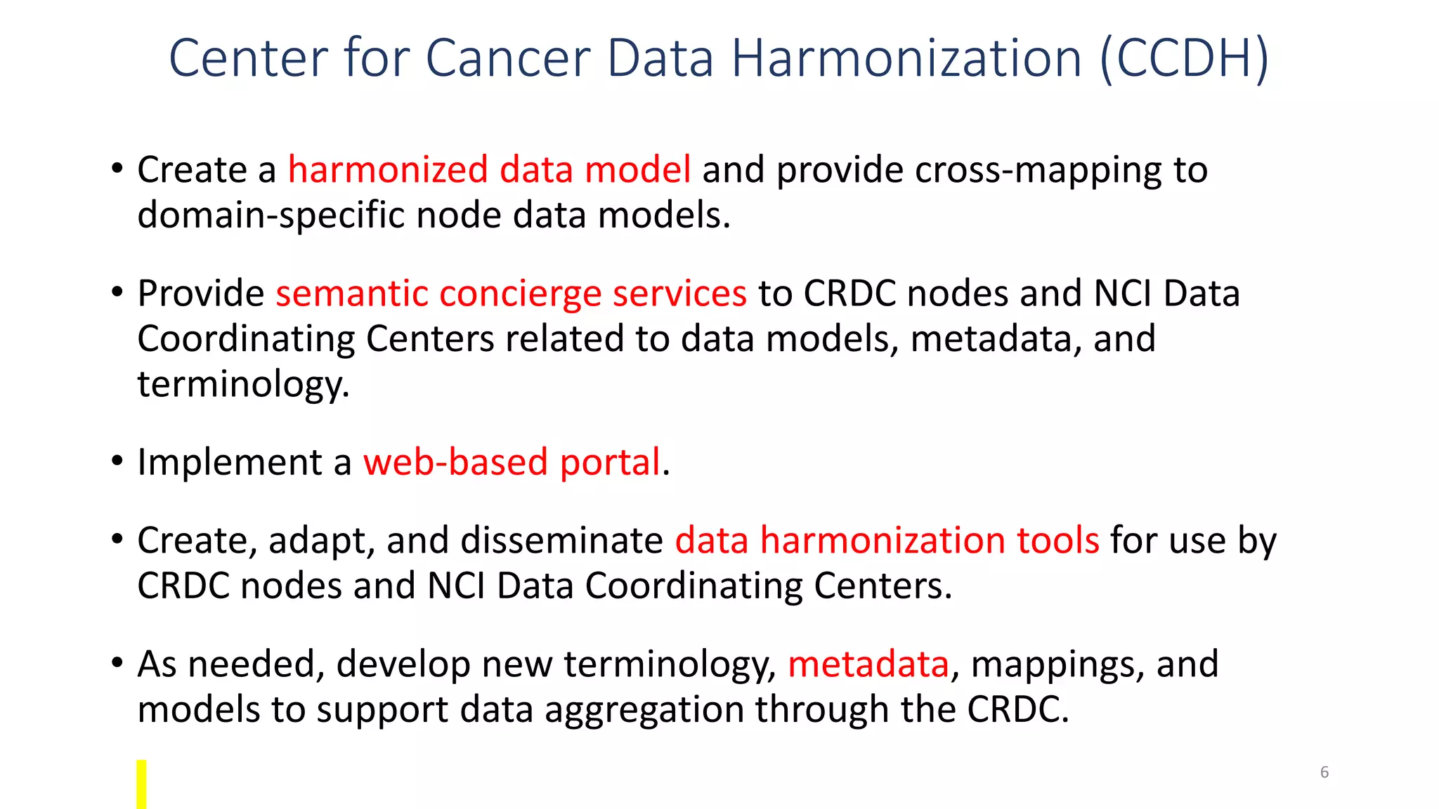 NCI Cancer Research Data Commons - Overview | PPTX | Cloud Computing ...