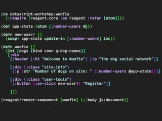Getting Started With Datascript and Reagent | PDF