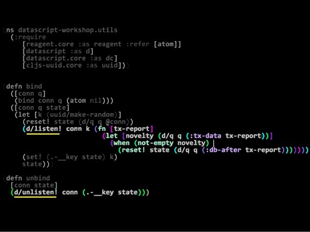 Getting Started With Datascript and Reagent