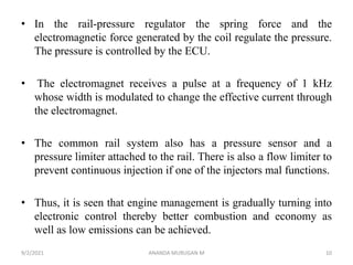 COMMON RAIL DIESEL INJECTION (CRDI;CRDe) | PPTX