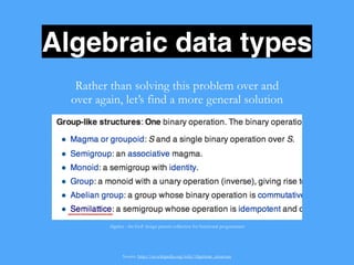 Algebraic data types: Semilattices | PDF | Programming Languages | Computing
