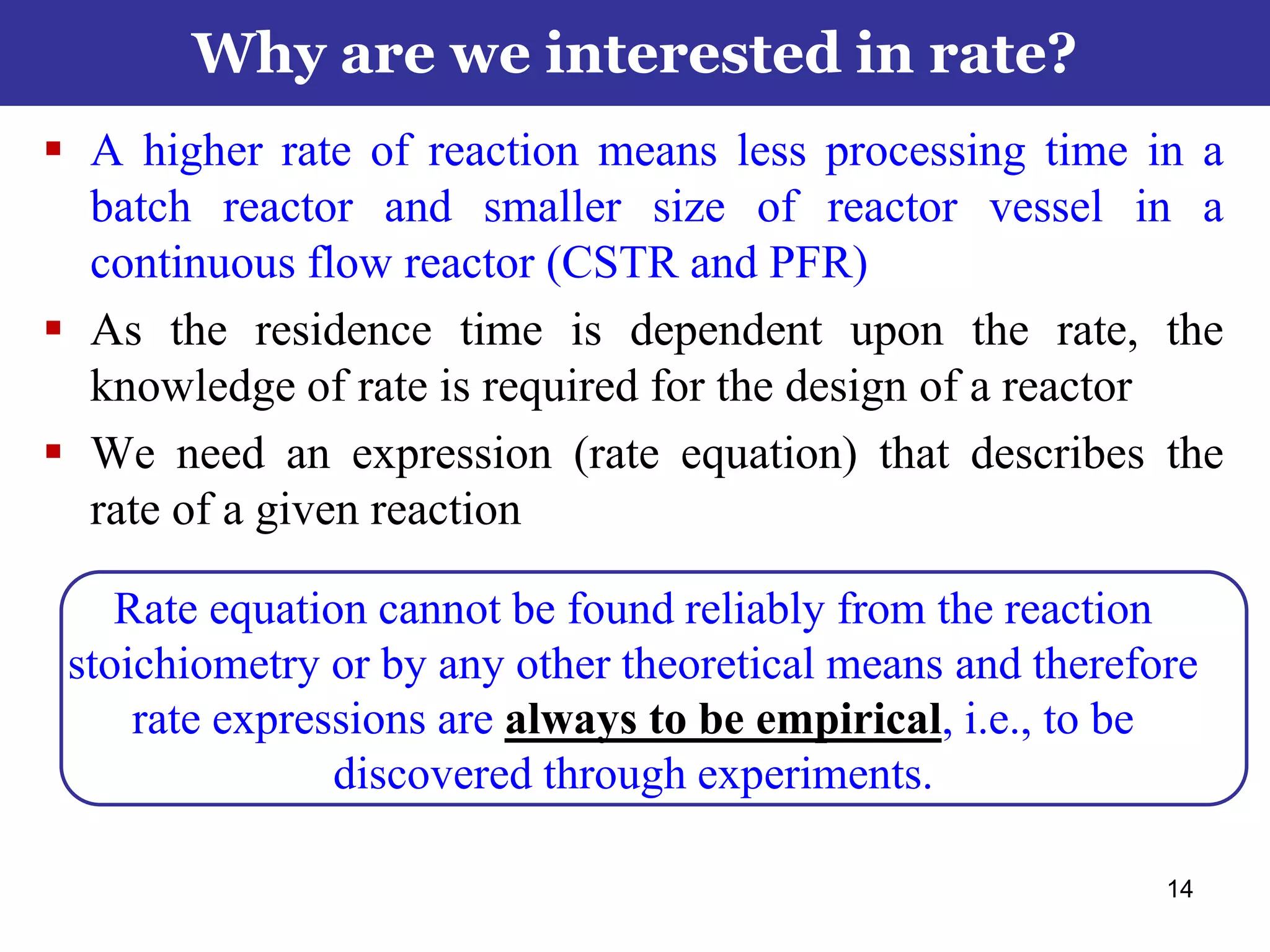 chemical reaction engineering | PDF