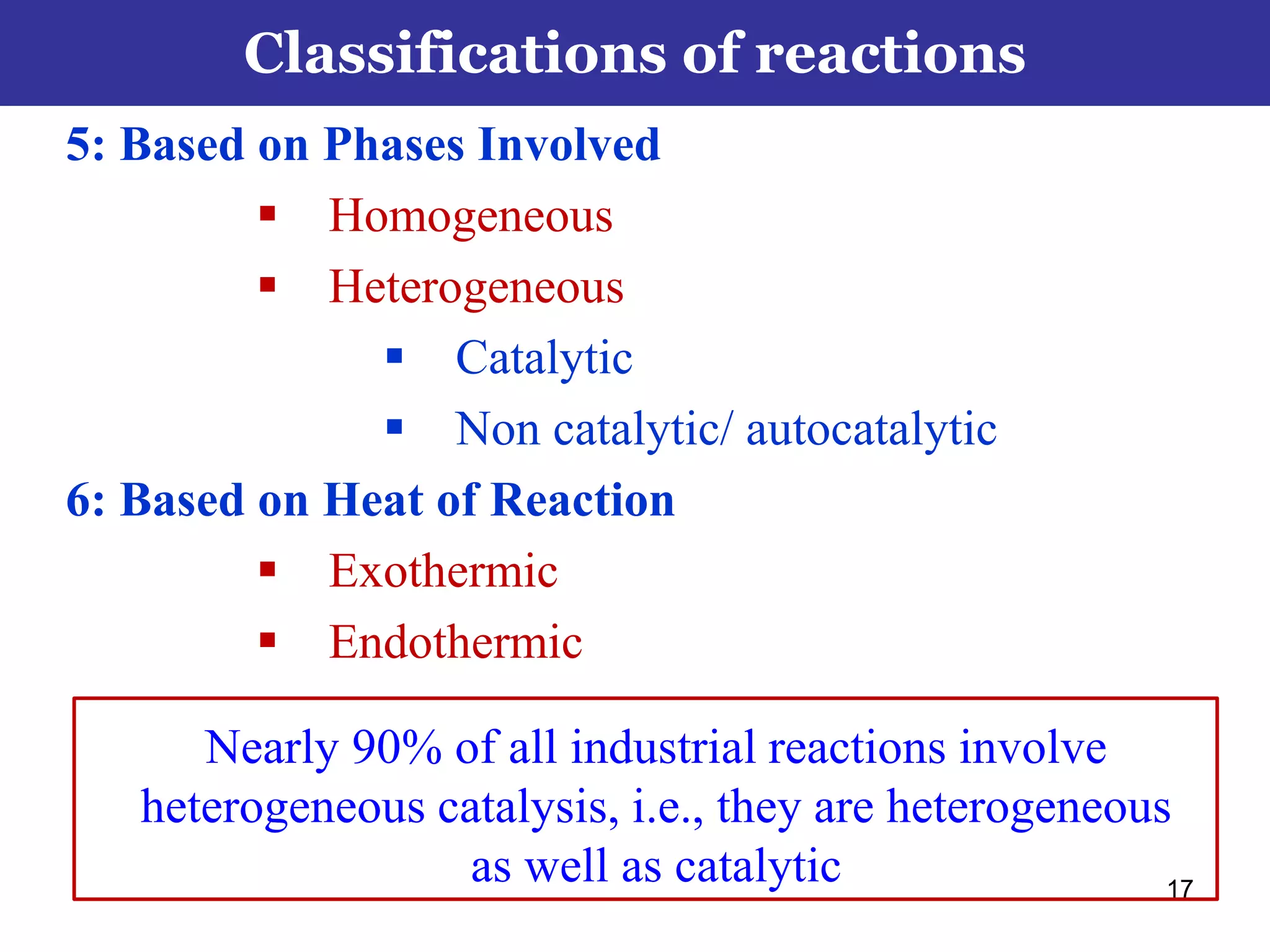 chemical reaction engineering | PDF