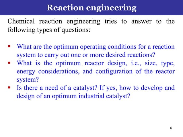 chemical reaction engineering | PDF | Mechanical and Industrial ...