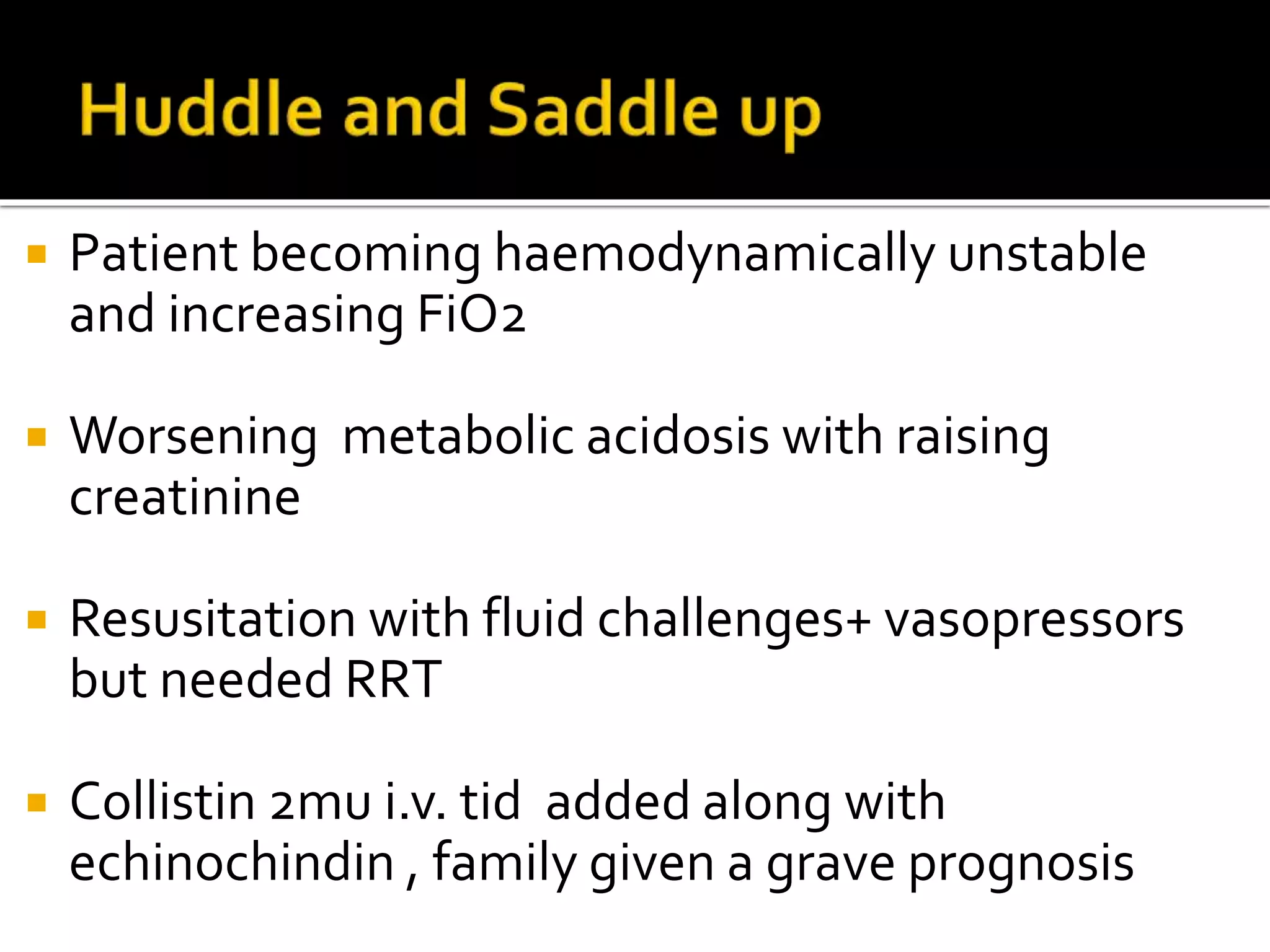 Managing MDR/XDR Gram Negative infections in ICU | PPTX