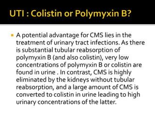 Managing MDR/XDR Gram Negative infections in ICU | PPTX