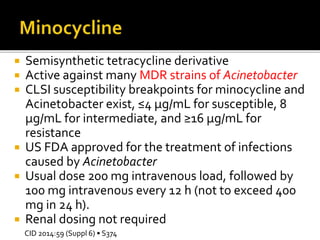 Managing MDR/XDR Gram Negative infections in ICU | PPTX