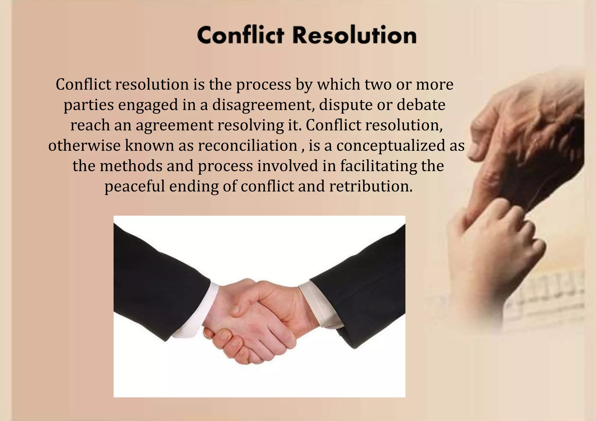 Conflict Resolution Education | PPTX