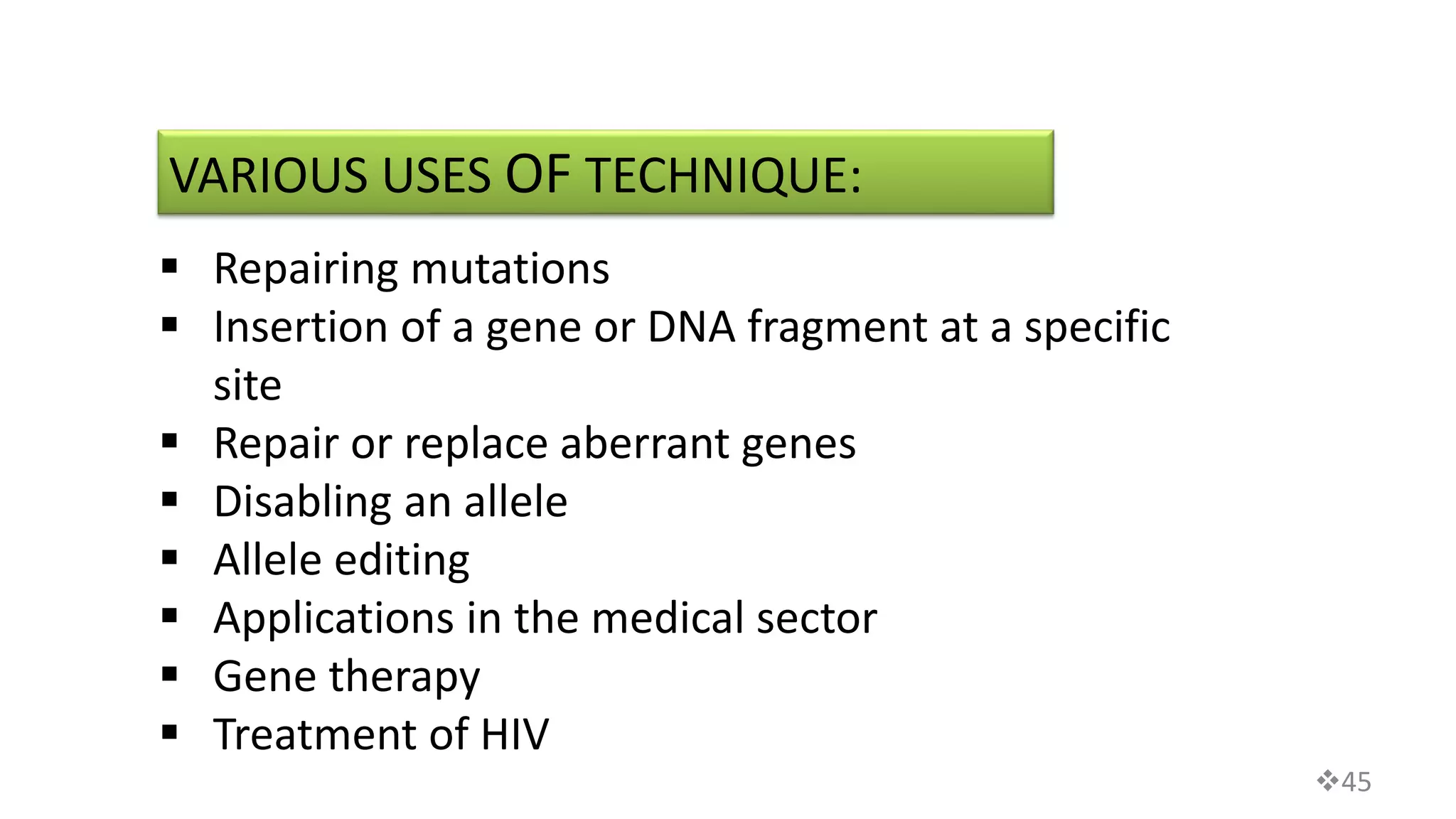 TARGETED MUTAGENESIS | PPTX