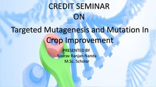 TARGETED MUTAGENESIS | PPTX