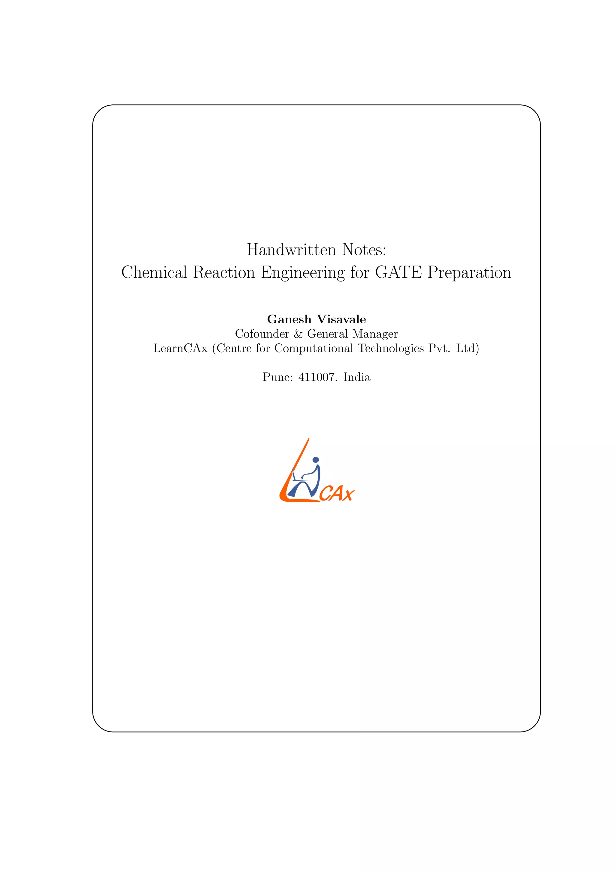 CRE Problems: Interpretation of Batch Reactor Data | PDF