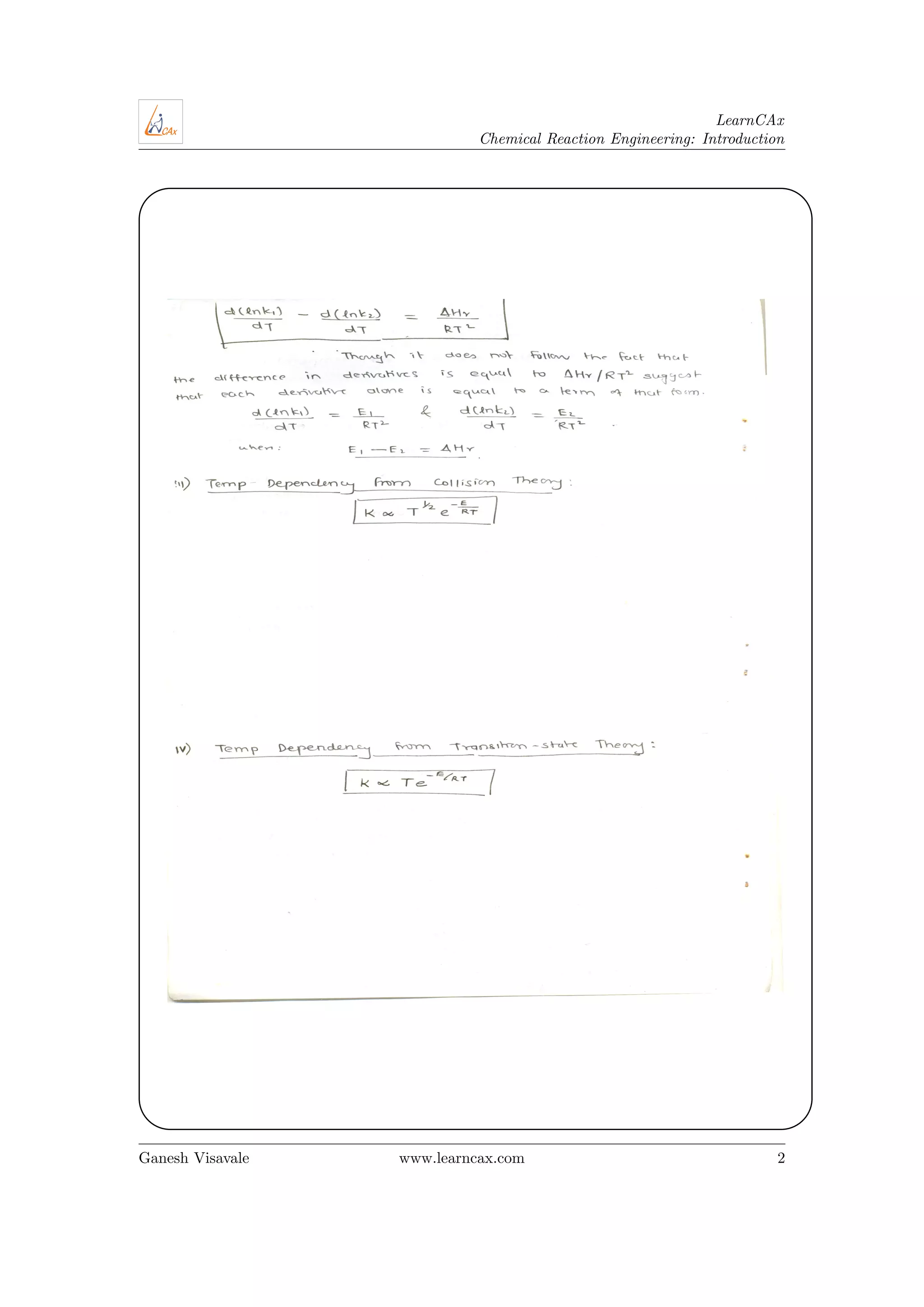 CRE Problems: Interpretation of Batch Reactor Data | PDF