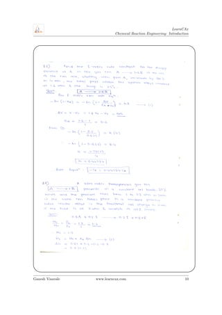 CRE Problems: Interpretation of Batch Reactor Data | PDF