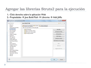 Creación aplicación Web base struts2 | PPT