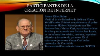 Creación del internet | PPTX