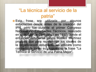 Creación del ipn | PPTX