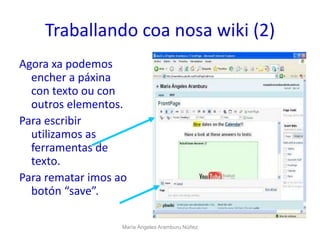 Creación de Wikis en Pbworks | PPTX