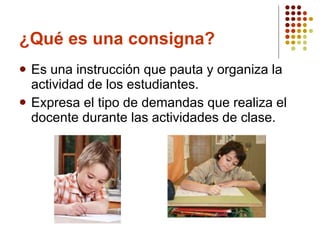 Creacion de consignas produccion primaria | PPT