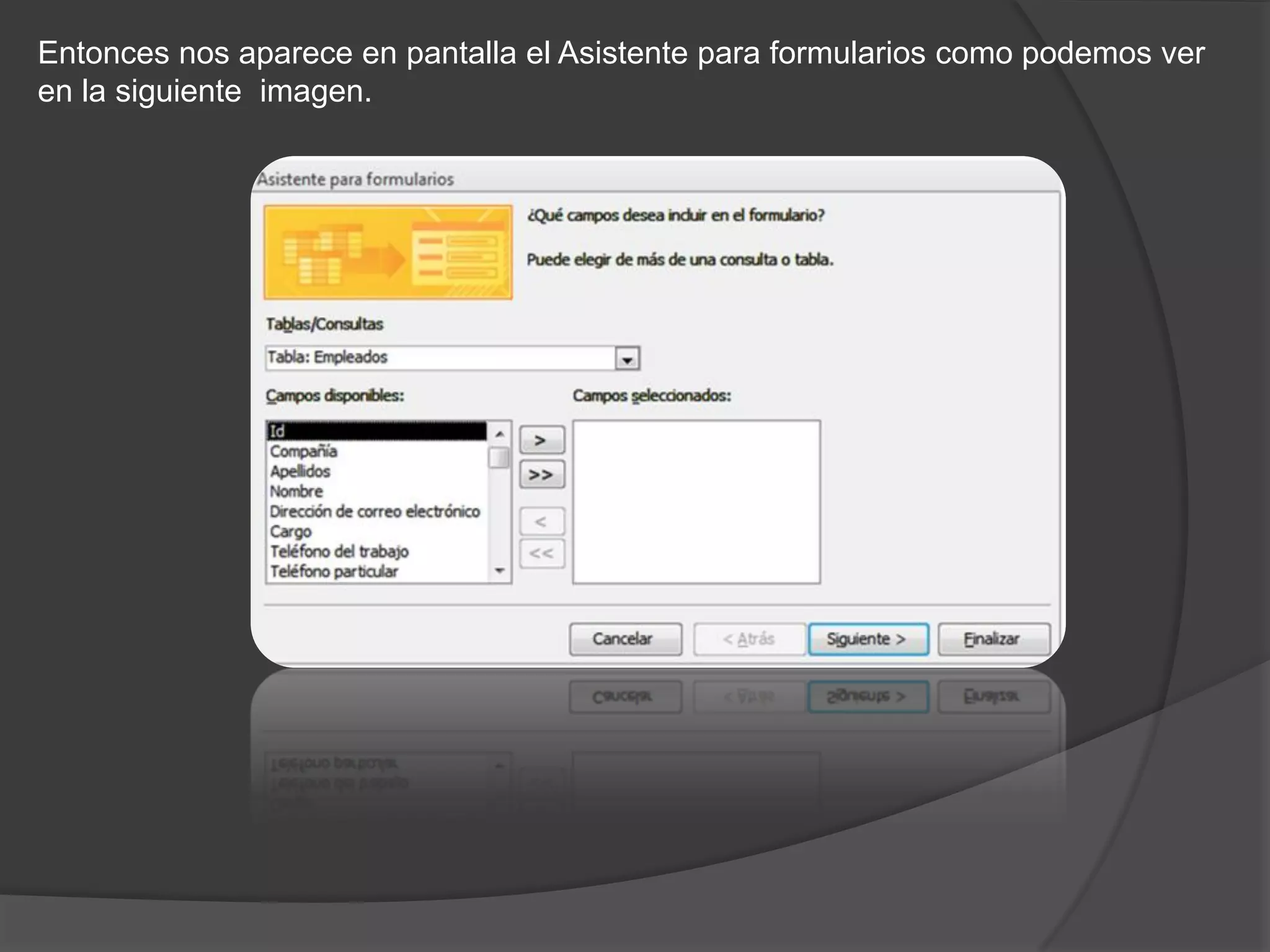 Creacion de formularios | PPT