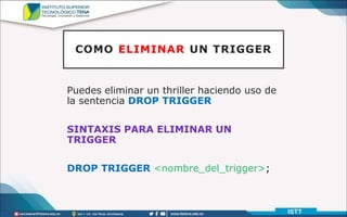 CREACION DE TRIGGERS.pptx