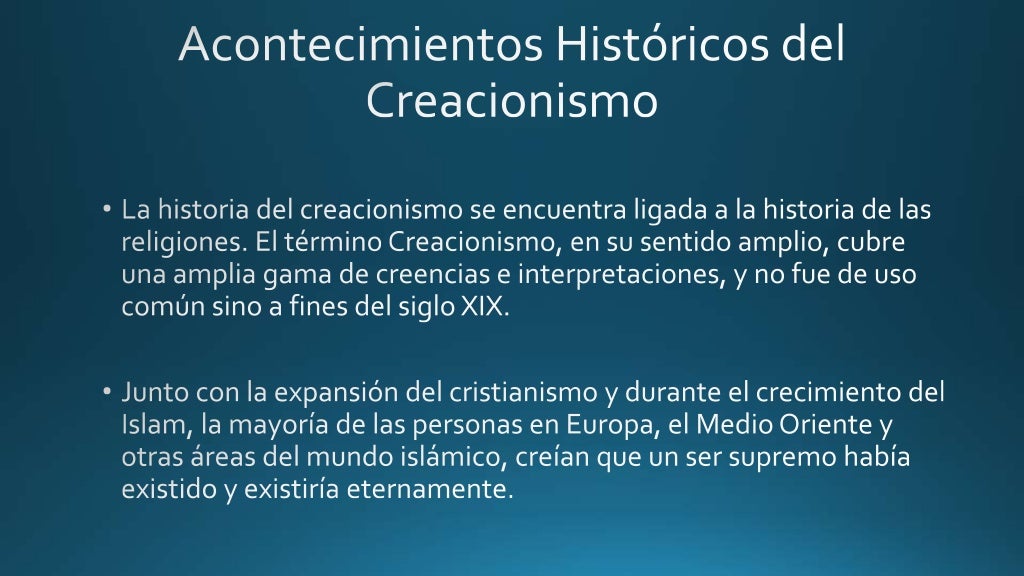 Creacionismo