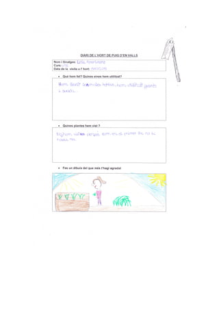 diari de l'hort | DOC