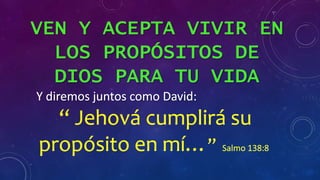 Creados con propósito | PPT