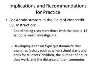The Decision-Making Process of Adult Learners Who are Nearing Completion of Their Institution's ...