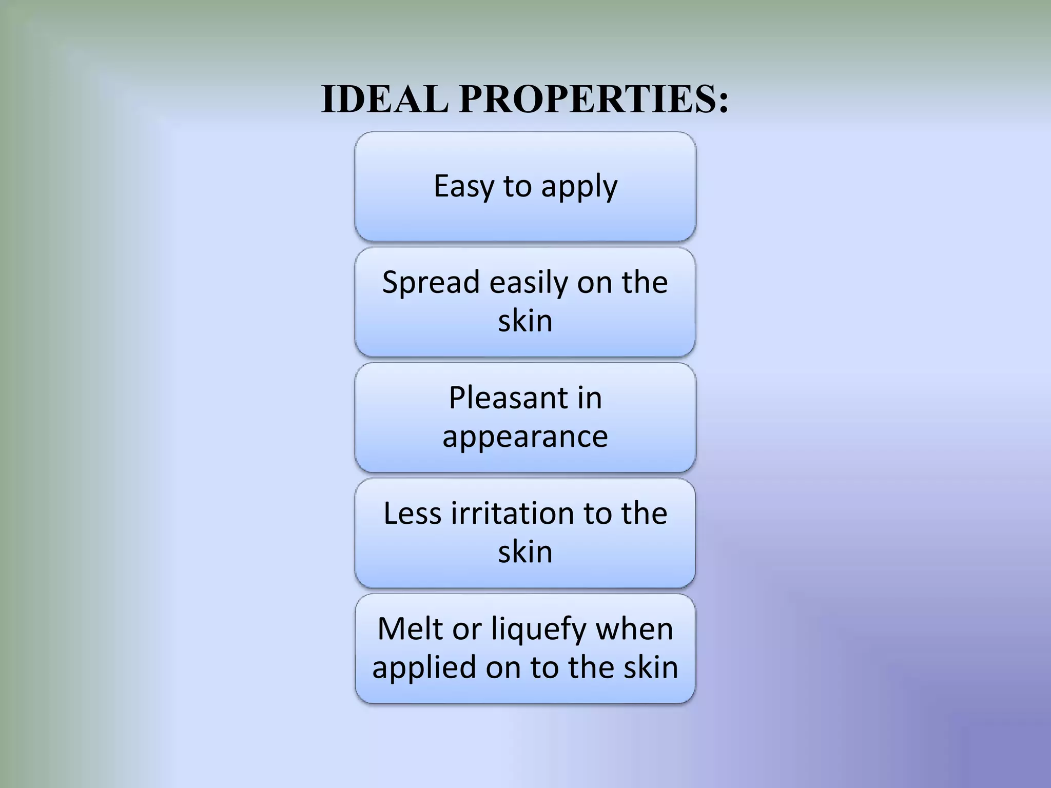 CREAM FORMULATION AND EVALUATION | PPTX