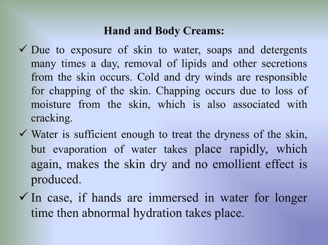 CREAM FORMULATION AND EVALUATION | PPTX