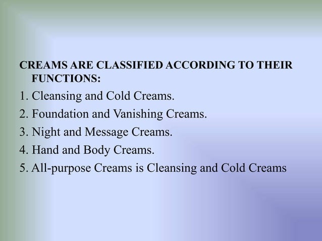 CREAM FORMULATION AND EVALUATION | PPT