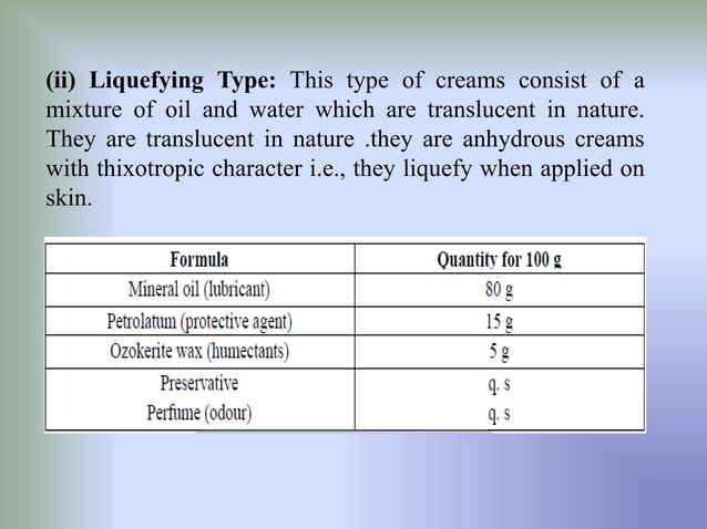 CREAM FORMULATION AND EVALUATION | PPT