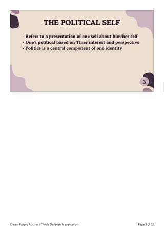 lesson 4: the political self of being a Filipino. ppt | PDF