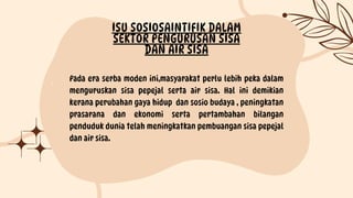 Sektor pengurusan sisa dan air sisa sains | PDF