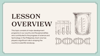 Major Development Project and Personalities in Science and Technology ...