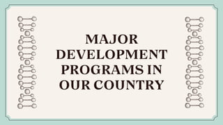 Major Development Project and Personalities in Science and Technology ...