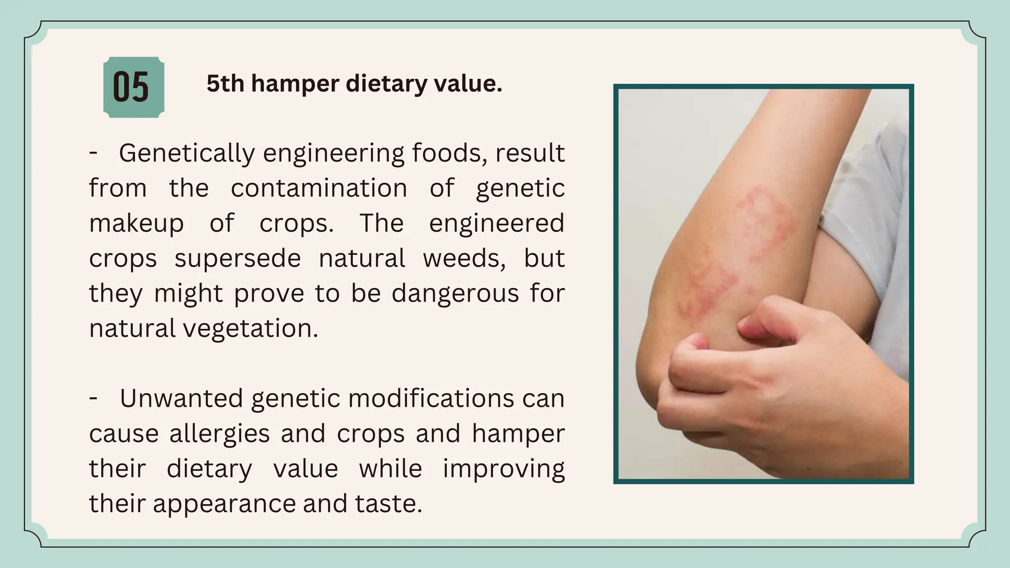Risk and Benefits of GMO in Human | PPTX