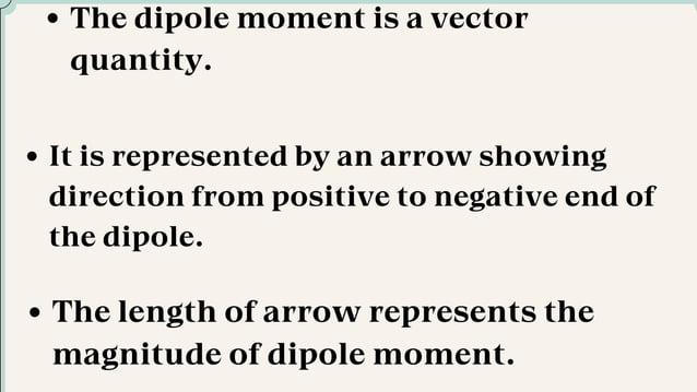 Dipole moment and Hyperconjugation .. organic chemistry | PDF