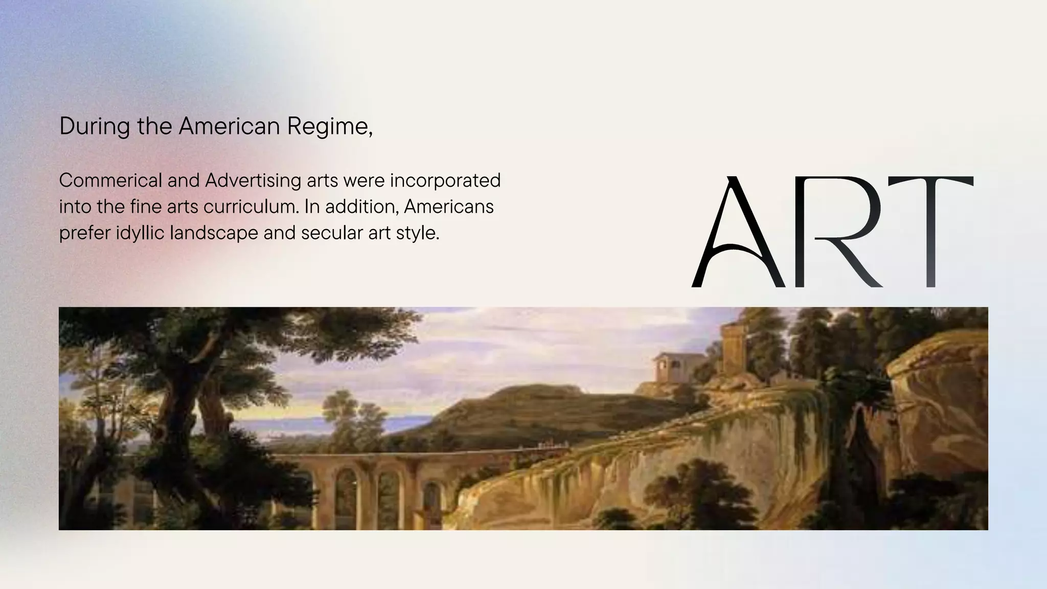 Contemporary arts in the Philippines - American Era | PPTX