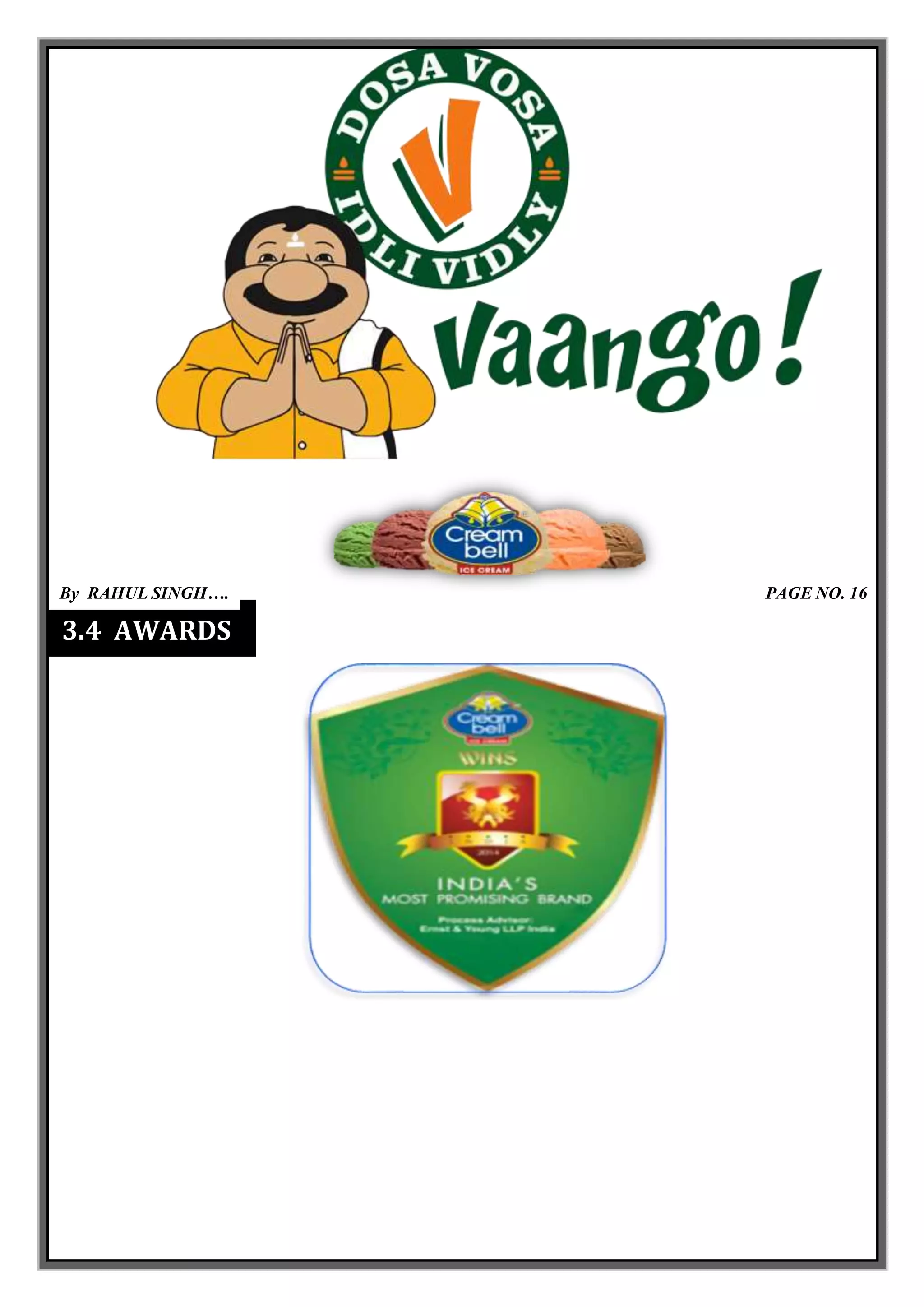 CREAM BELL PROJECT BY RAHUL SINGH | DOCX