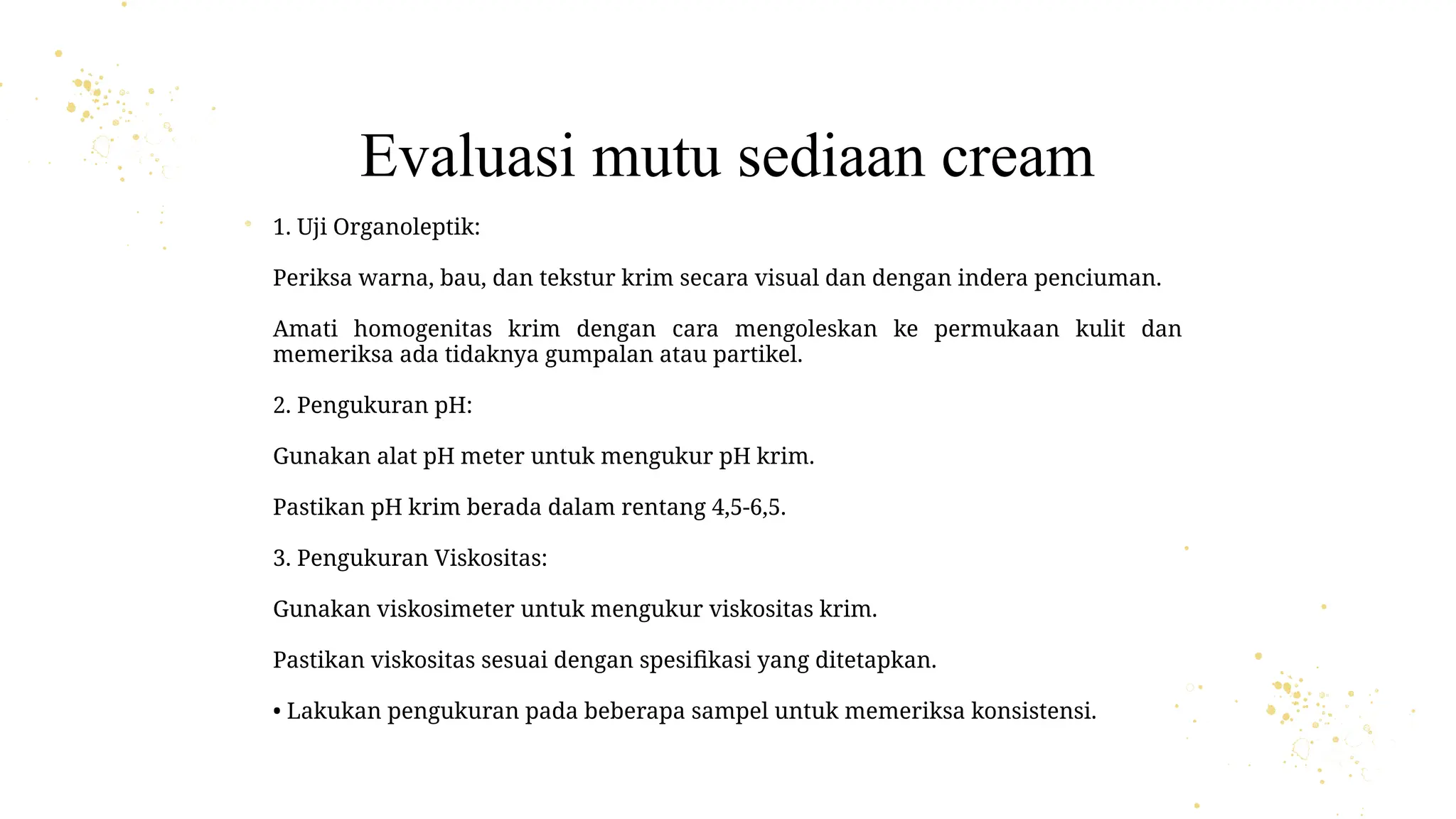 Cream by kel 1-1. Proses pembuatan cream.pptx