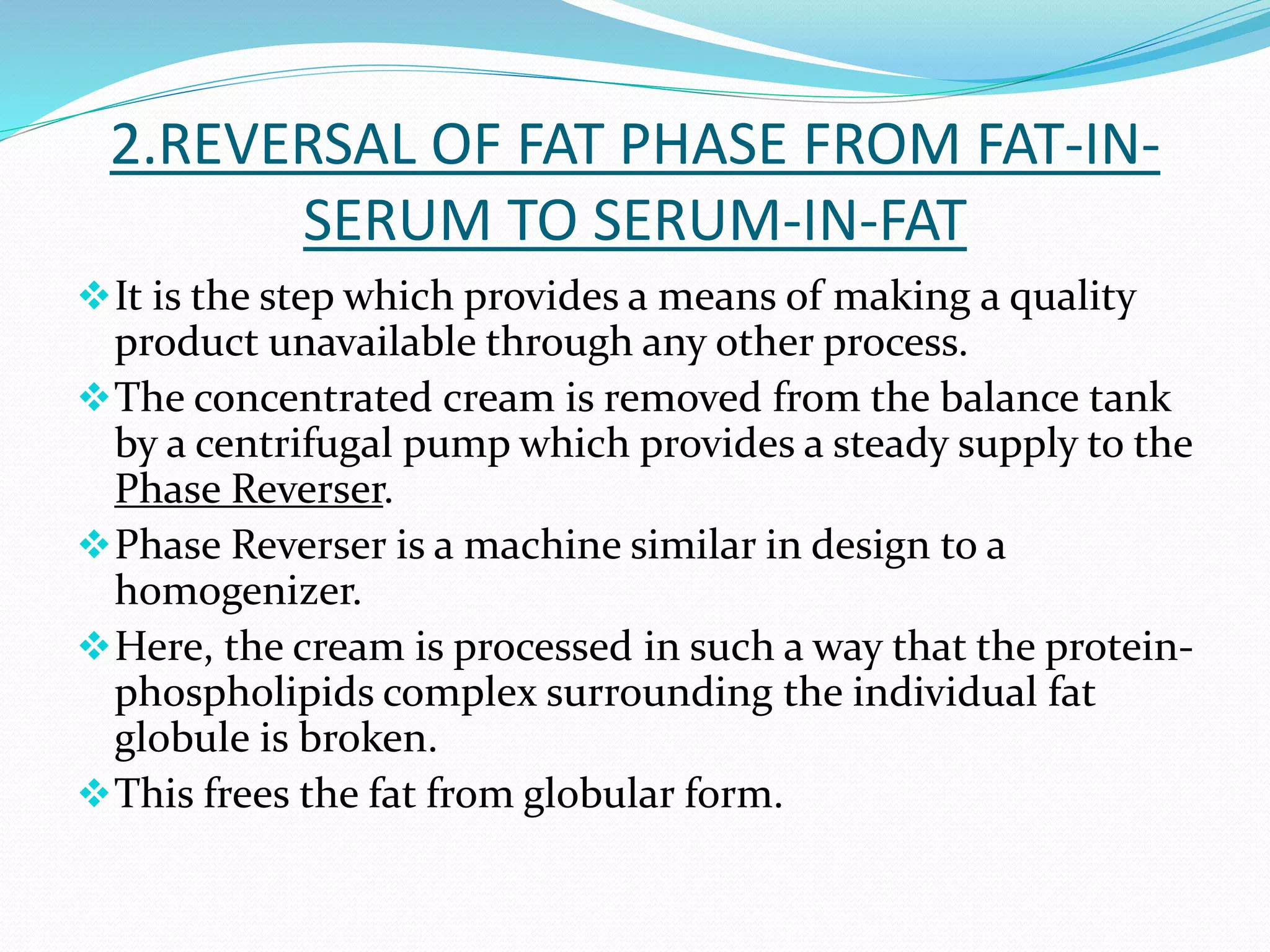 Creamery package method of butter making | PPT