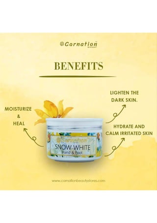 Snow White Hand & Foot Cream | PDF