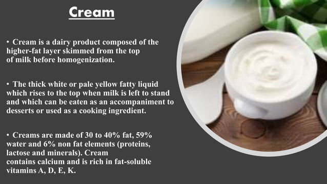 Cream presentation | PPTX