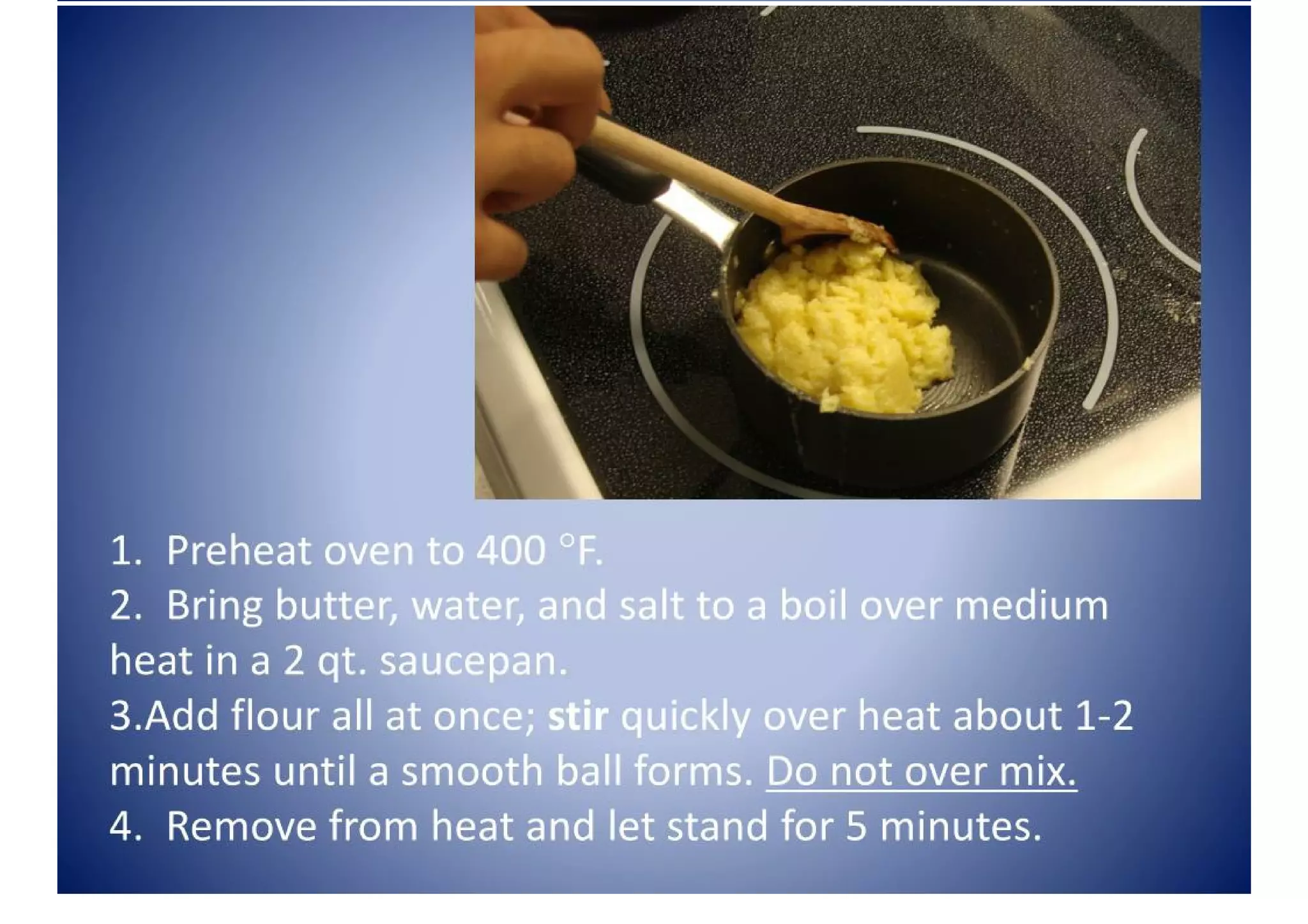 Cream Puff & Pudding Lab | PPT
