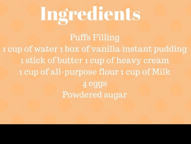 How To Make Delicious Cream Puffs | PDF