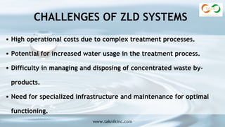 Environmental Imppact of Zero iquid Discharge (ZLD) System | PPT