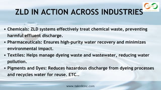 Environmental Imppact of Zero iquid Discharge (ZLD) System | PPT